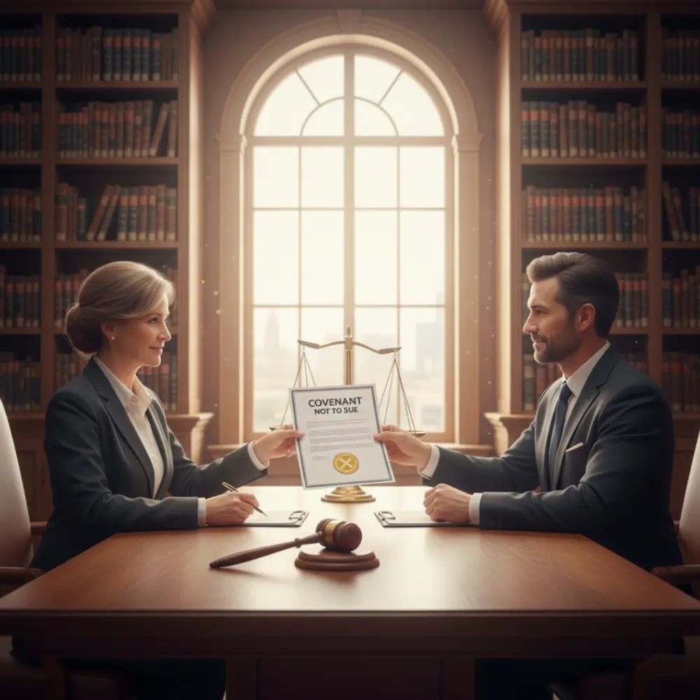 What Is a Legal Covenant Not to Sue? - Definition & Meaning